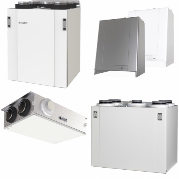 Ventilasjonsaggregat 100-5000 m3 | Byggventilasjon | Flexit nettbutikk ...